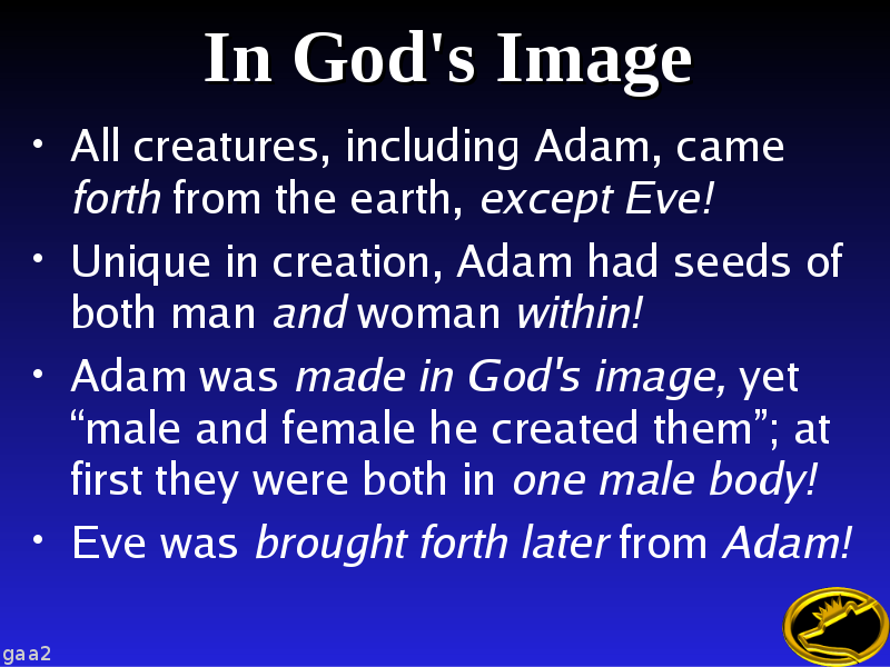 In God's Image